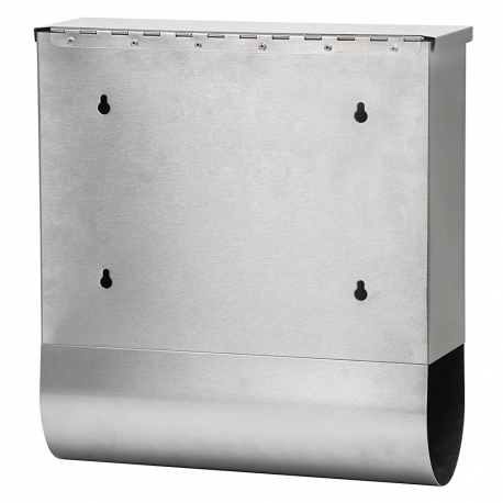 External Letterbox Stainless Steel Residential Postbox for Outside Wall ...