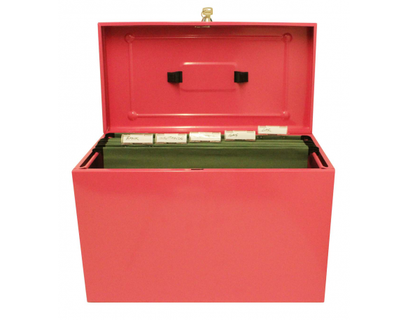 Foolscap Metal Filing Box - Foolscap Suspension File Storage Box